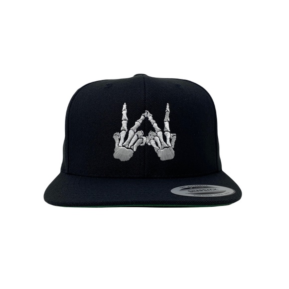Unbranded | Accessories | Westside West Bone Hands Skeleton Snapback ...